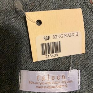 Taleen | Accessories | Nwt Taleen Scarf From King Ranch Great Gift ...